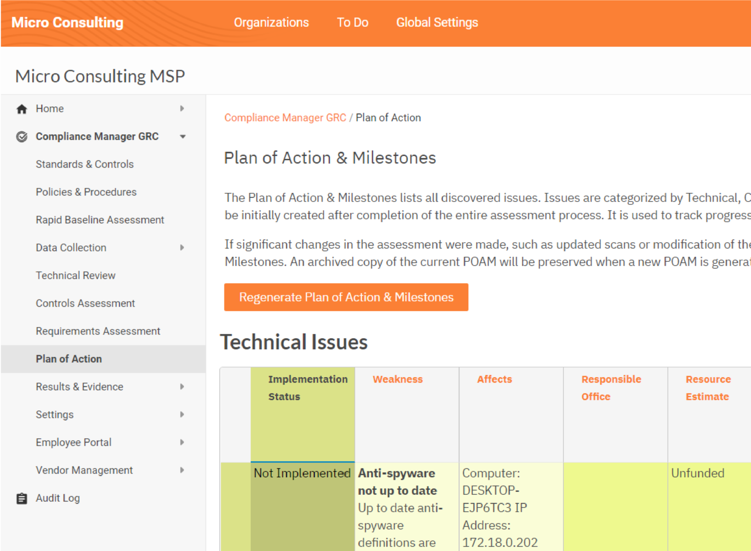 Governance, Risk, and Compliance | Compliance Manager GRC