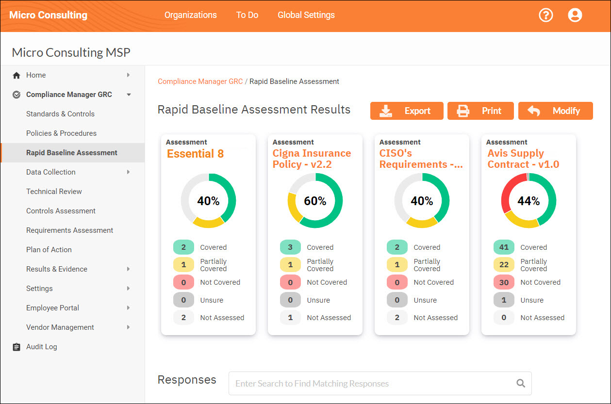 Essential 8 - Compliance Manager GRC