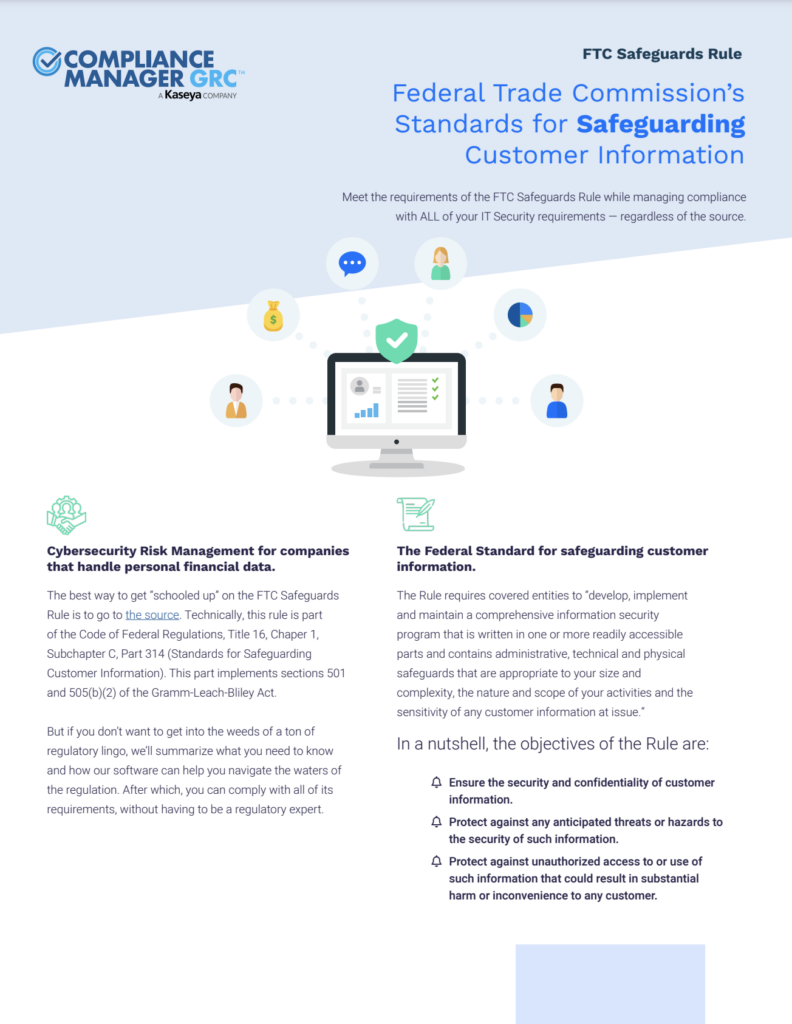 Complying With FTC’s Updated Safeguards Rule Can Be Easy! - Compliance ...
