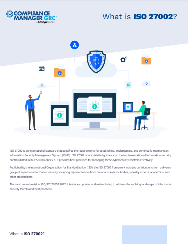 ISO 27002 - Compliance Manager GRC