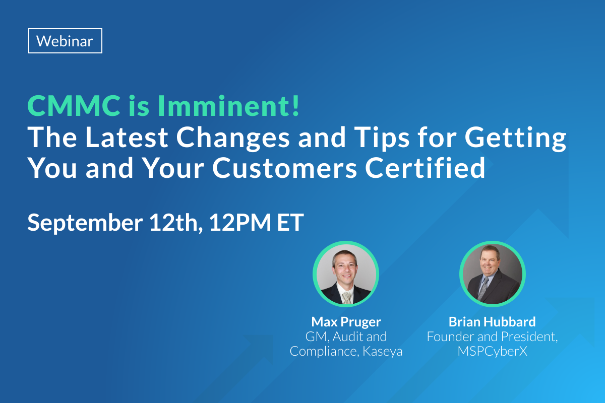 CMMC is Imminent! The Latest Changes and Tips for Getting You and Your ...