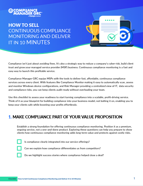 Your Roadmap to Continuous Compliance for Every Customer - Compliance ...